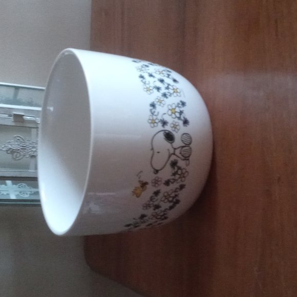 Peanuts | Other | Snoopy Ceramic Flower Pot | Poshmark